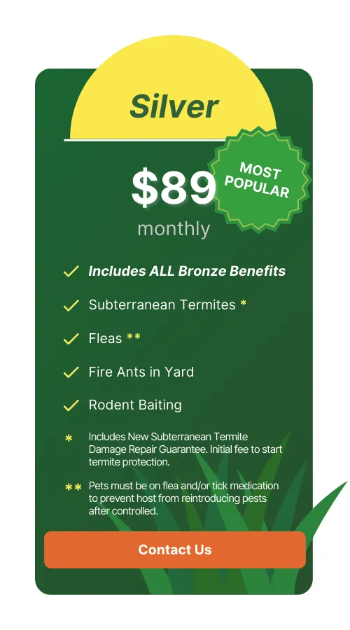 Silver Pest Control Package in Alachua, FL | The Masters Lawn Care